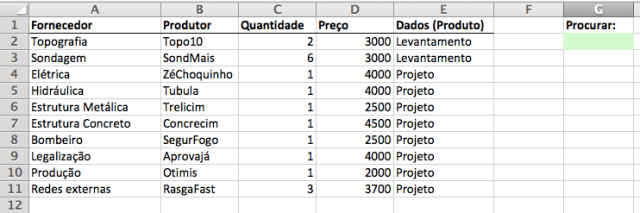 VBA™ para Excel™ 8: Busca e indicadores de passagem, variável booleana ...