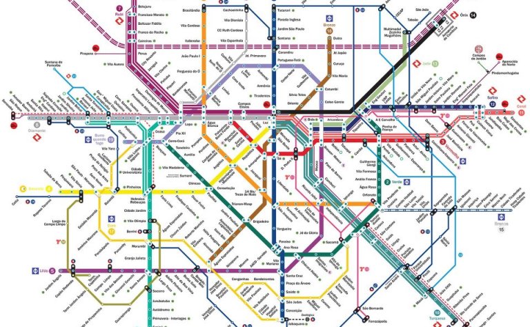 Mapa da futura rede de Metrô de São Paulo? – Blog do Trevisan